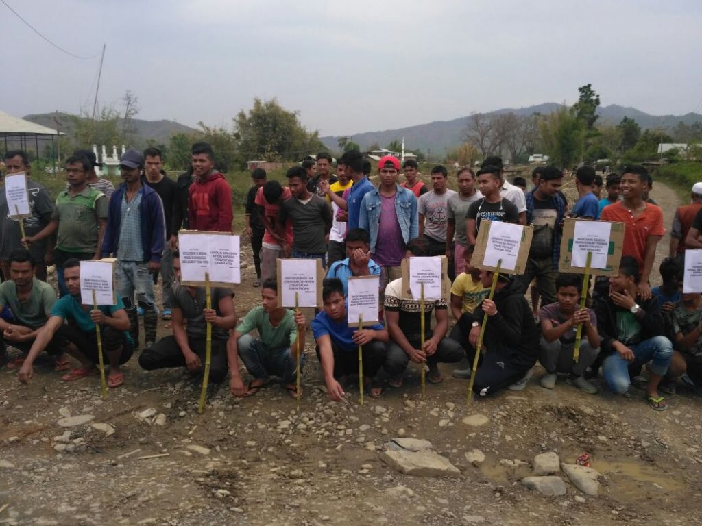 Manipur Muslims protest against BJP-led state govt’s move to evict them ...