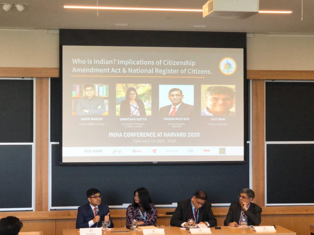 Constitutionality of NRC-CAA sparks dialogue at Harvard’s 17th Annual ...