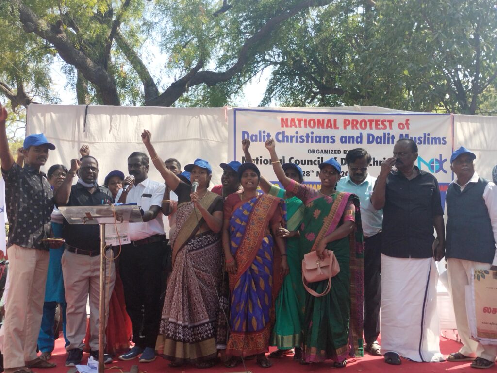 ‘We’ll Keep Opposing:’ – National Protest of Dalit Christians & Dalit ...